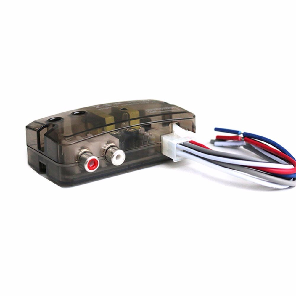 Line Out Converter For Subwoofer NuIth Car Audio Line Output Converter ...