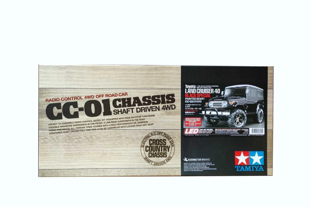 Tamiya 58715 1/10 RC Toyota Land Cruiser 40 (CC-02 Chassis), 45% OFF