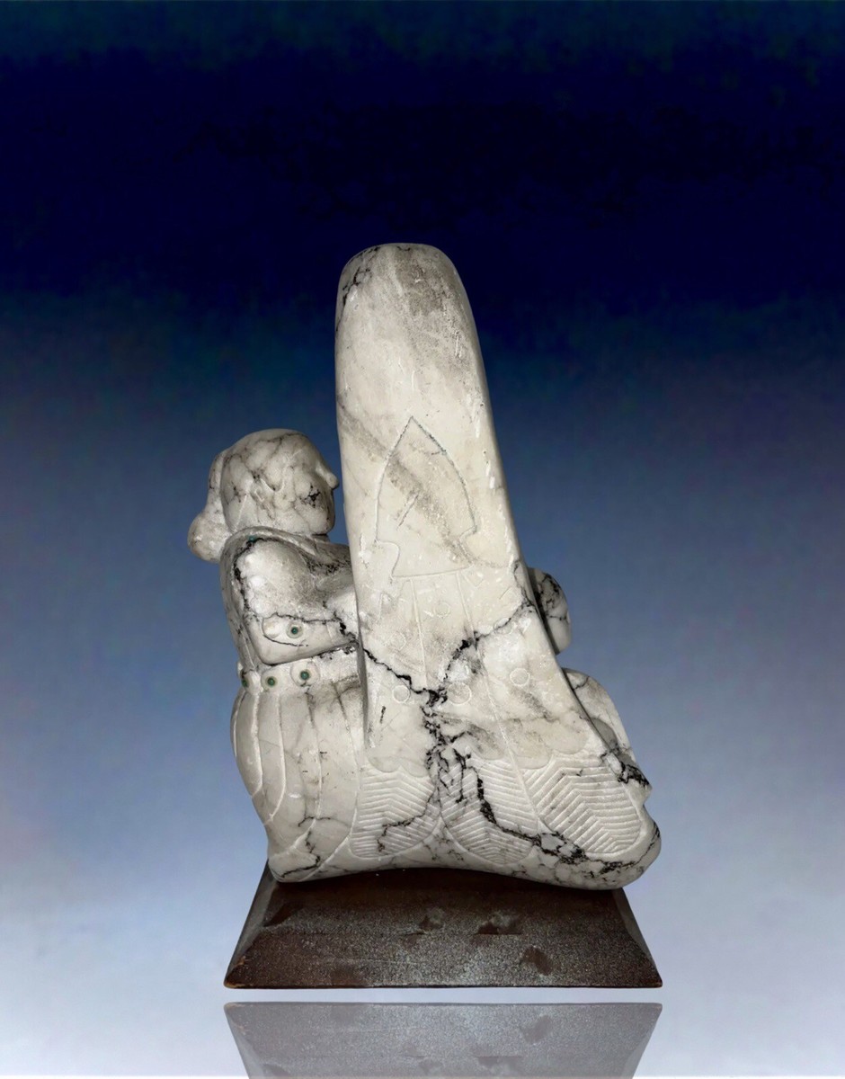 Native American Cliff Fragua Sculpture