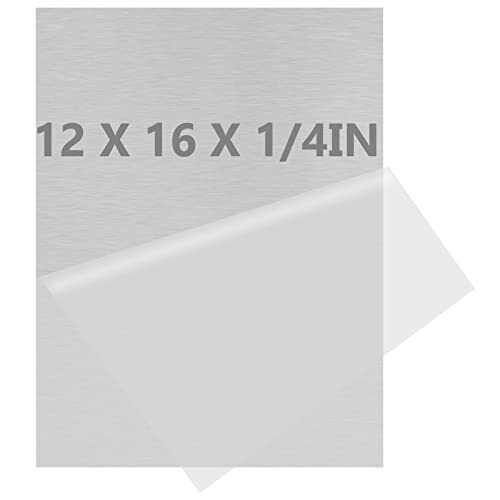6061 T651 Aluminum Sheet Metal 12 X 16 X 1/4 6mm Inch Thick Flat Plain ...