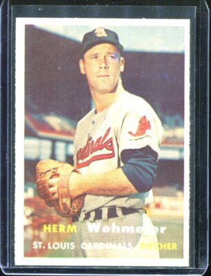 1957 Topps Baseball # 81 Herm Wehmeier (NM) Near Mint | eBay