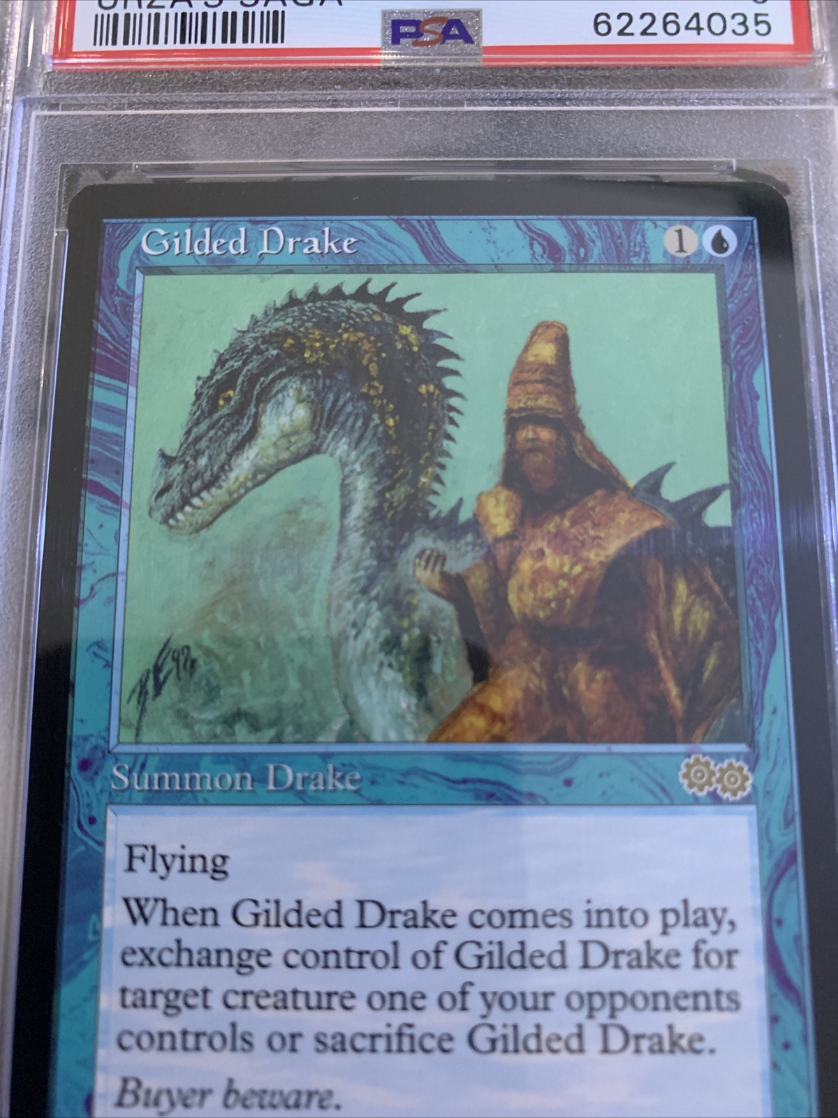 mtg gilded drake urza's saga PSA 9 POP 9 Reserve List | eBay