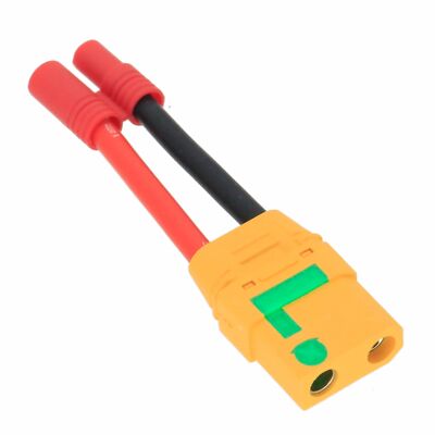 SYMA 3.5mm Male to Amass XT90-S Anti Spark Female cable 12AWG 5CM wire ...