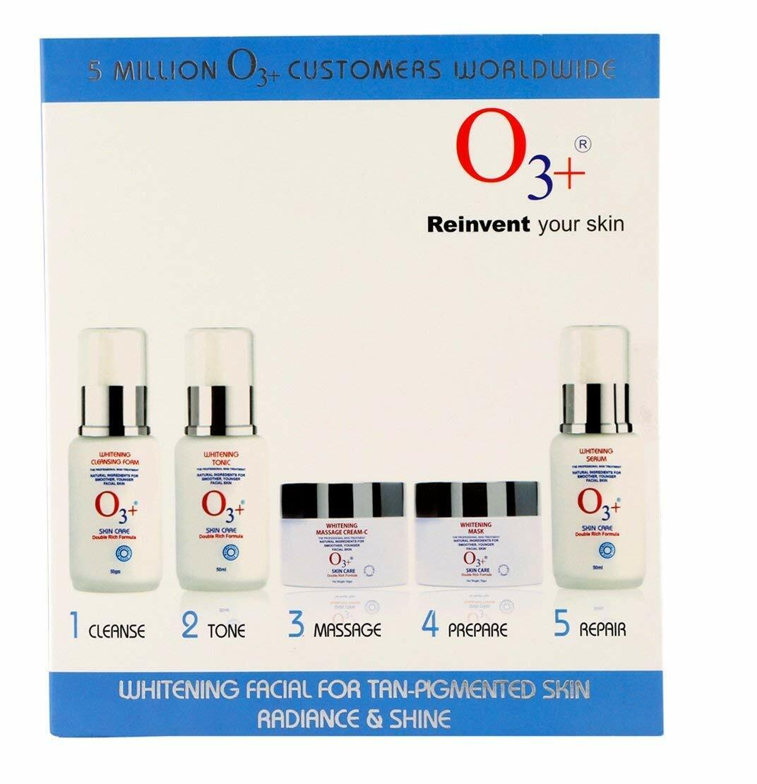 O3+ Whitening Facial Kit 250 gm Set of 5 LONG EXPIRY - FREE SHIPPING | eBay