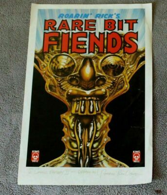 Dream of the Rare Bit Fiend 1994 Roarin Rick Veitch Autographed PROMO ...
