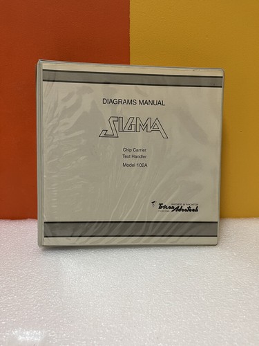 Tricon Adeotech Sigma Chip Carrier Test Handler Model 102A Diagrams ...