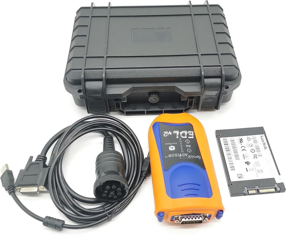 Service Advisor EDL V2 Electronic Data Link Truck Diagnostic Kit for ...