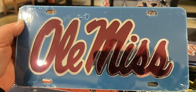 Ole Miss Rebels Powder Blue University Of Mississippi Laser Cut Mirror ...