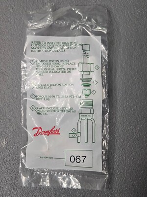 Danfoss 119f1044 Lennox 100484-16 Flow Check Piston Orifice Assembly ...