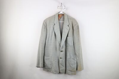 Vtg 50s Rockabilly Mens 46L Thrashed Wool Atomic Fleck Blazer Suit ...