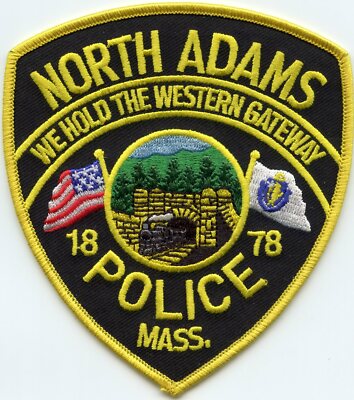 NORTH ADAMS MASSACHUSETTS MA State Flag TRAIN POLICE PATCH | eBay