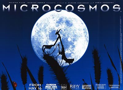 MOVIE POSTER~Microcosmos 1996 30x40" British Quad Jacques Perrin ...