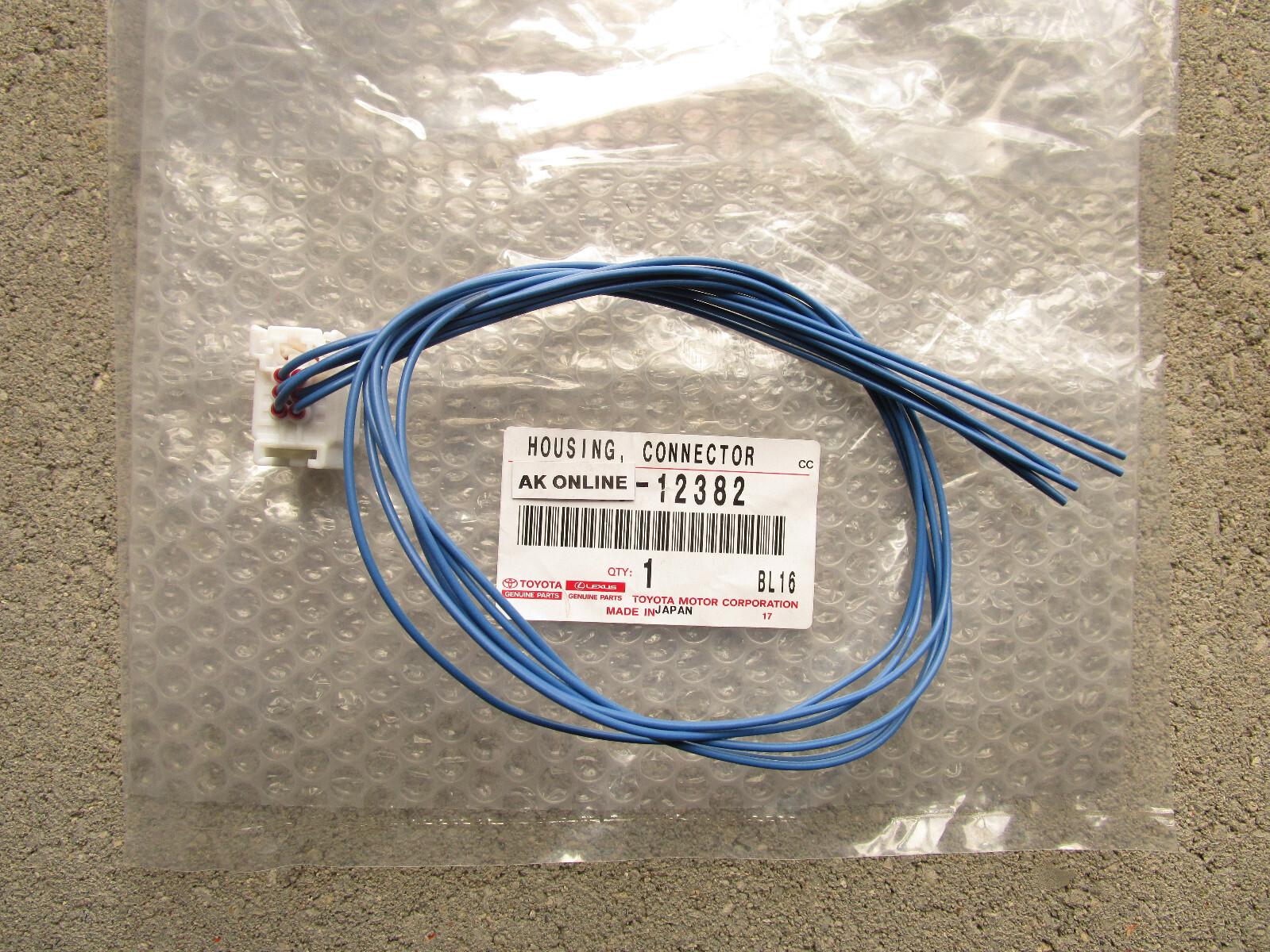 22 - 24 LEXUS NX250 ULTRASONIC PARKING SENSOR 6 PIN PIGTAIL WIRE ...