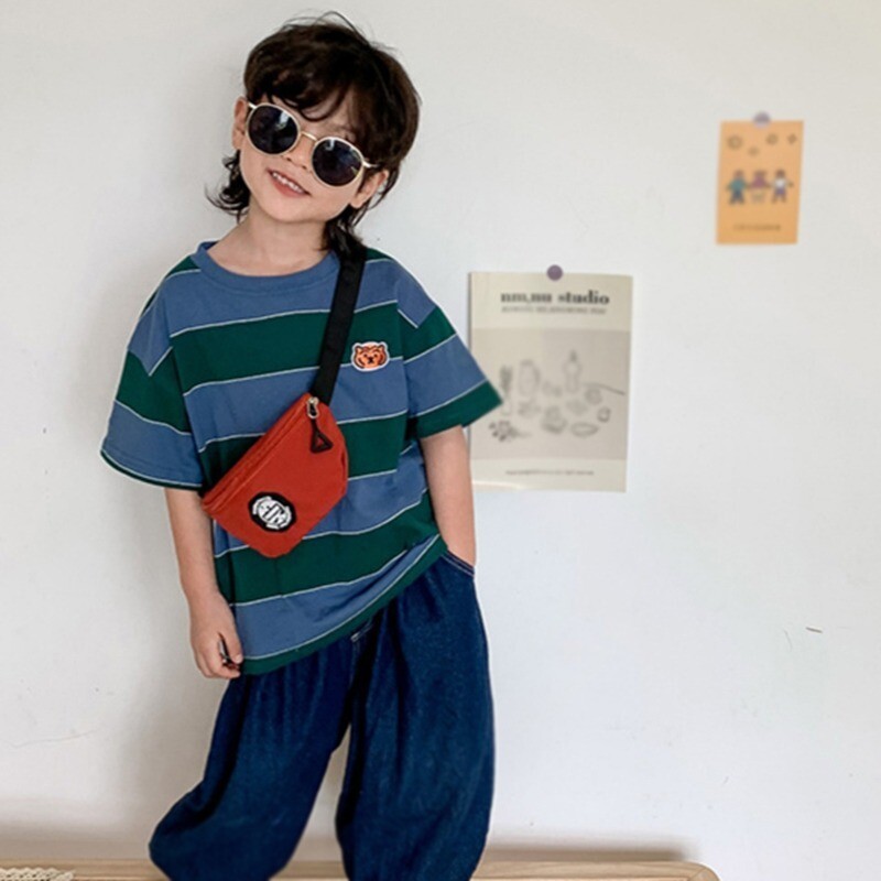 Kids Waist Pack Waist Bag Chest Bag Girl Boy Children Crossbody Pouch ...