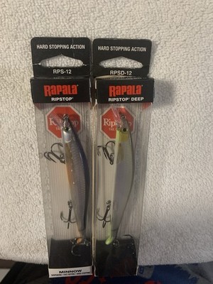 (LOT OF 2) RAPALA RIPSTOP. RPS-12 & RPSD-12. MULTIPLE COLORS NIB | eBay