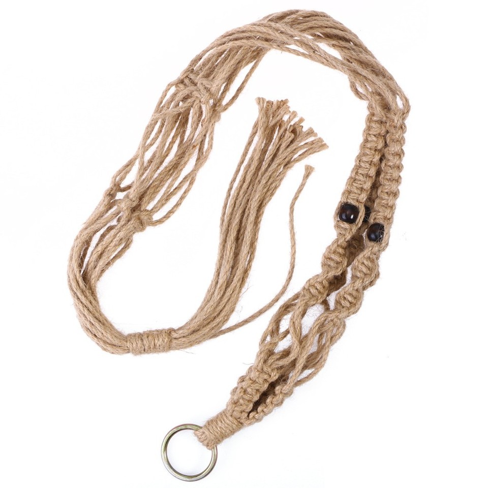 Delicate Macrame Plant Hanger Indoor Outdoor Hanging Planter Wall Art ...