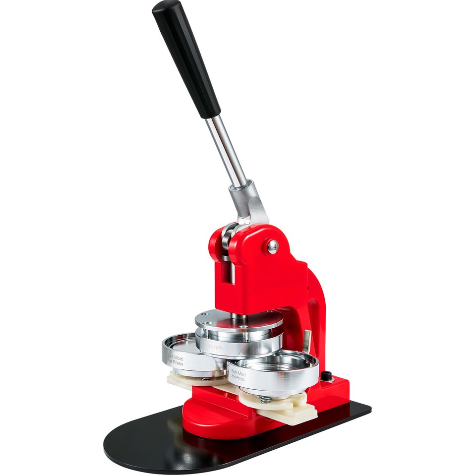 Button Maker Machine Badge Pin Machine 2.25" 58MM 500 Free Parts Press ...