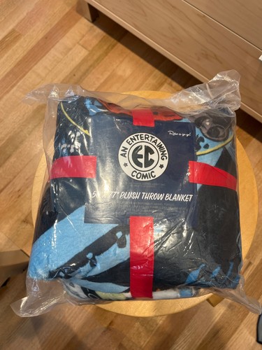 1950S EC COMICS INCREDIBLE SCIENCE FICTION #33 PLUSH THROW BLANKET 50 ...