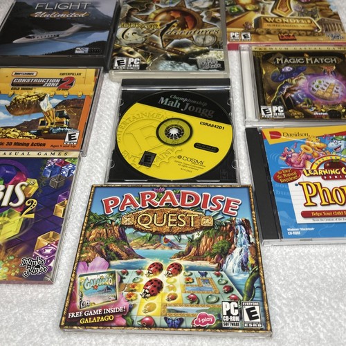 Lot of 9 Vintage Classic PC Games | eBay