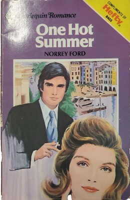 One Hot Summer Romance Paperback Novel 1981 Norrey Ford Harlequin Book ...
