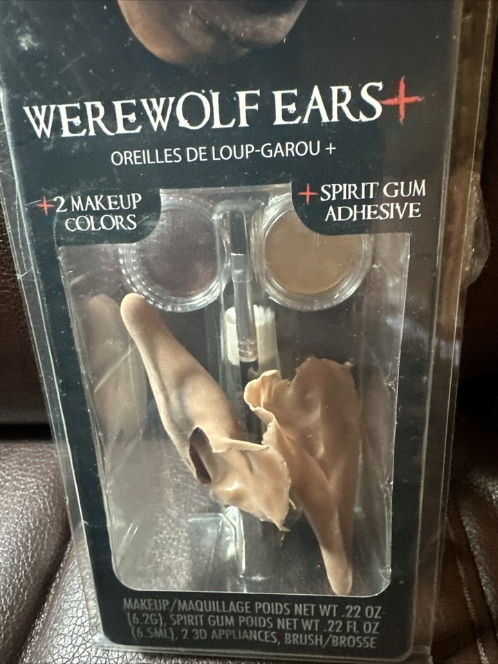 Woochie Werewolf Ears Cosplay Theatre 👂Halloween Realistic Dress Up ...