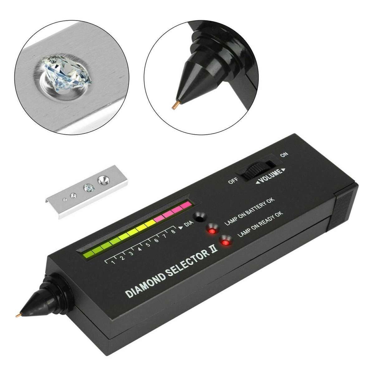 Gold Silver Platinum Tester JSP/GTE Jewelry Testing Kit - Gold, Silver ...