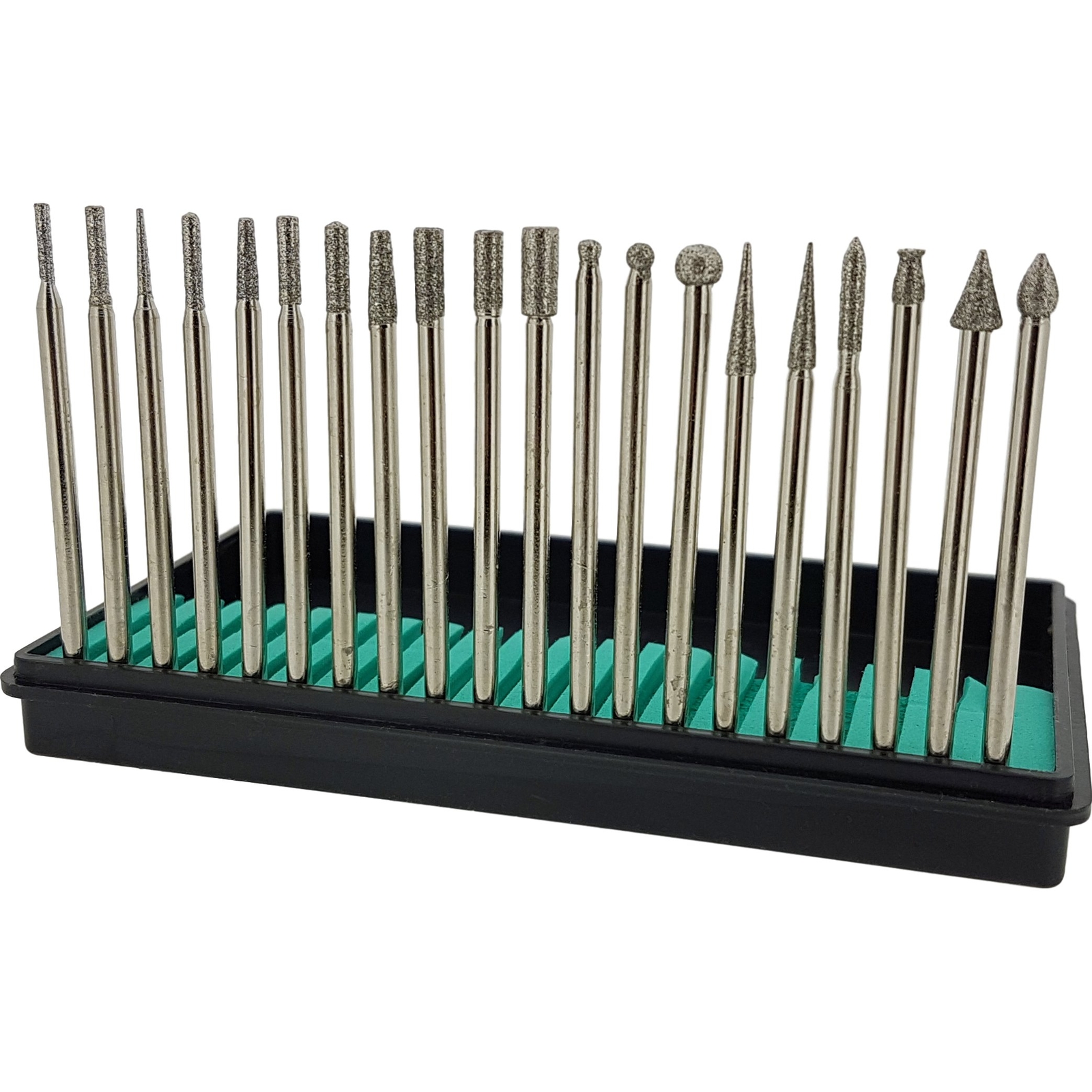 Bur Stand & 40 Diamond Coated Burs Lapidary Rotary Jewelers Tools | eBay