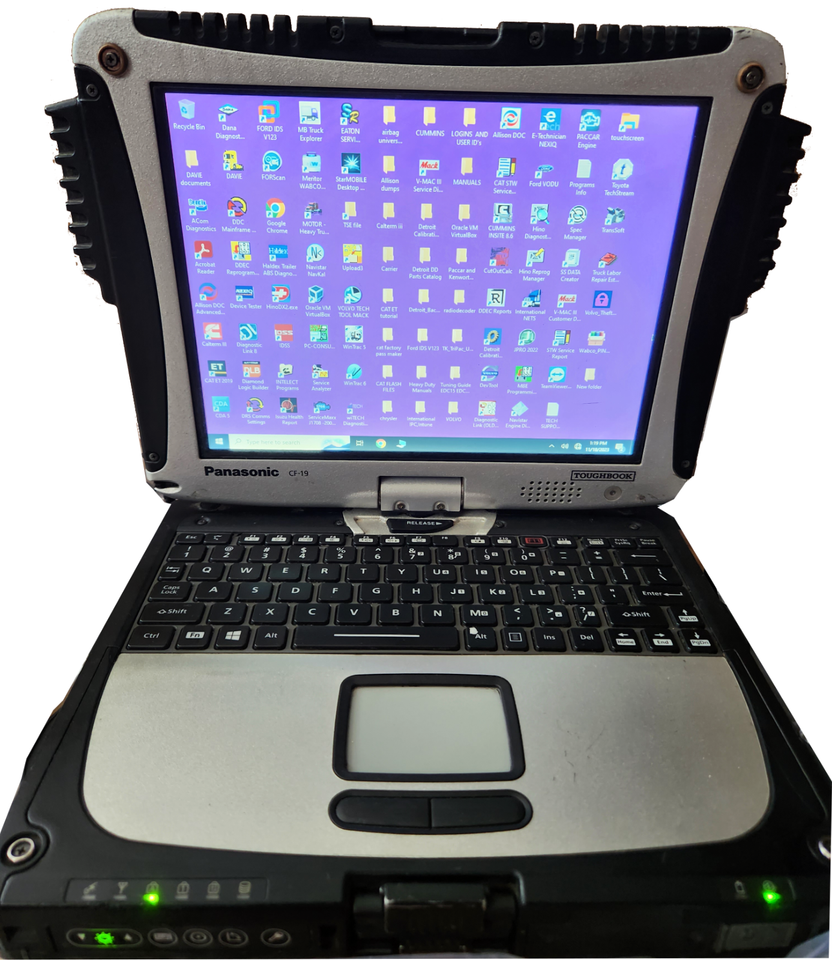 Diesel Diagnostic Tool Scanner Semi Truck Peterbilt, Mack, Volvo ...