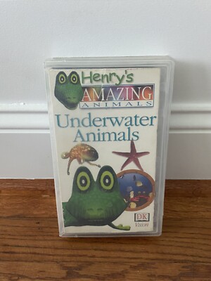 Henry's Amazing Animals Underwater Animals VHS Tape 1996 DK Vision Kids ...