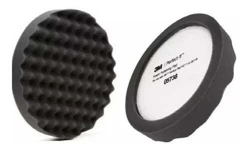 3M BUFF PAD BLACK WAFFLE SINGLE SIDED (05738) | eBay Australia