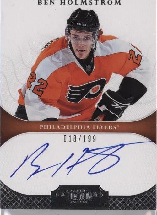 2011-12 Panini Dominion - Autographed Rookies Ben Holmstrom #129 /199 ...