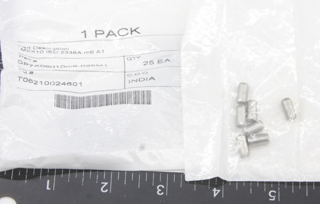 (32) M5x10 Dowel Pins DP7X05010m6-025M1 ISO 2338A m6 A1 - NEW Open ...