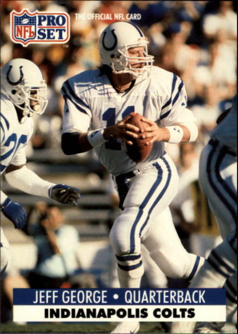 1991 Pro Set - #177 Jeff George for sale online | eBay