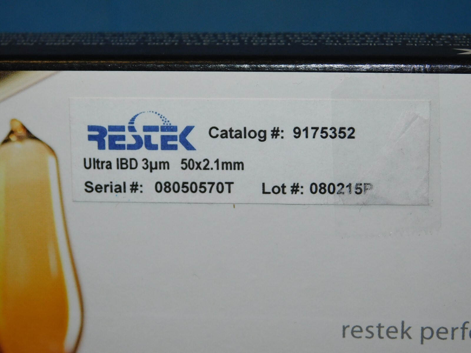 RESTEK 9175352 HPLC COLUMN ULTRA IBD 3UM 50X2.1MM CHROMATOGRAPHY | eBay
