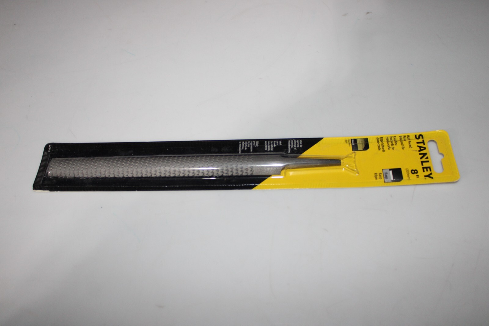 Stanley 22-017 8" Half Round Rasp File for sale online | eBay