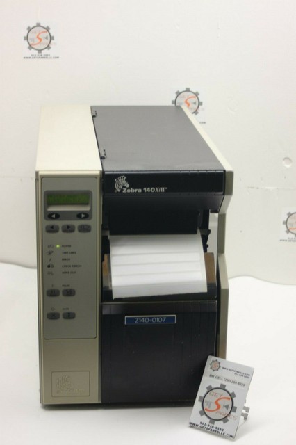 140-401-00004 Zebra 140xiii Barcode Label Printer 203 DPI for sale ...