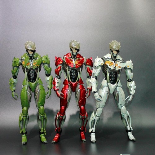Metal Gear Solid Raiden Action Figure Play Arts Kai Toys New（No Box） | eBay