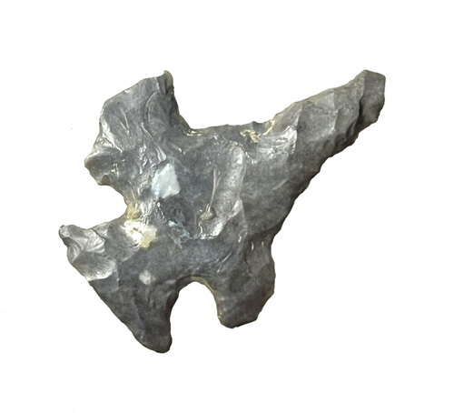 UNIQUE EDGEFIELD SCRAPER FLORIDA ARROWHEAD AUTHENTIC INDIAN ARTIFACT CR ...