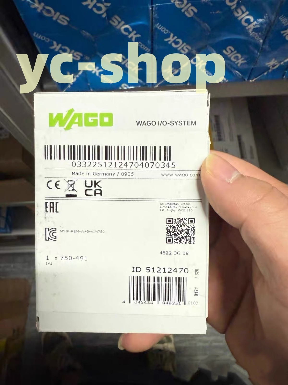 1PCS New WAGO 750-491 Programmable Logic Controller Module Fast FedEx ...