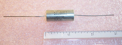 QTY (3) 3.9uf 50V 2% AXIAL METALLIZED PAPER CAPACITORS M39022/10-A395GP ...