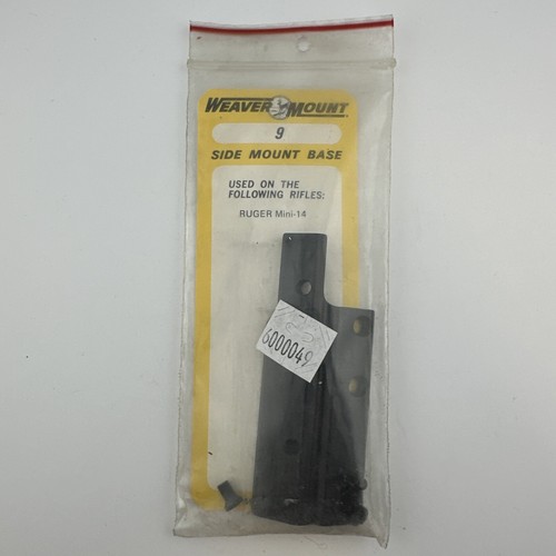 Weaver Side Mount Sight Scope Base #9 For Ruger Mini 14 | eBay