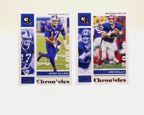 2020 Panini Chronicles Bronze Jim Kelly #12 & Josh Allen #10 | eBay