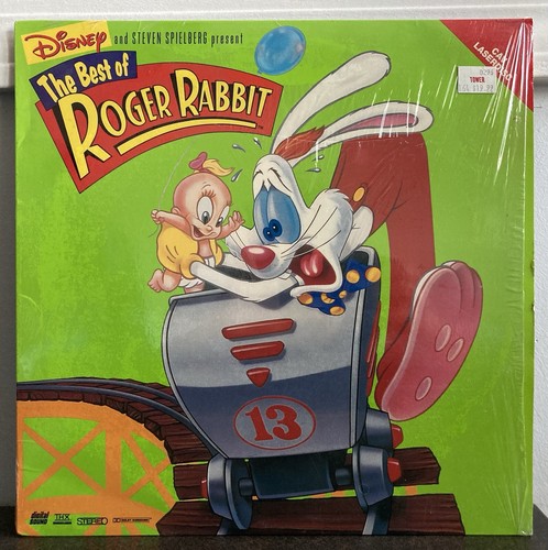 WALT DISNEY THE BEST OF ROGER RABBIT CAV LASERDISC LD 1996 MOVIE AMBLIN ...