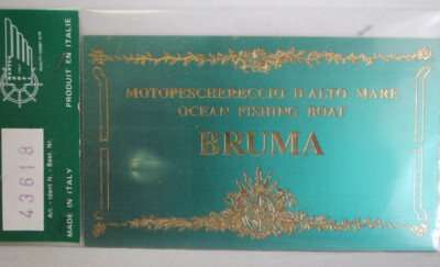 Mantua Model Art. 43618 - Bruma Brass Plate - 65 X 115 Mm | eBay
