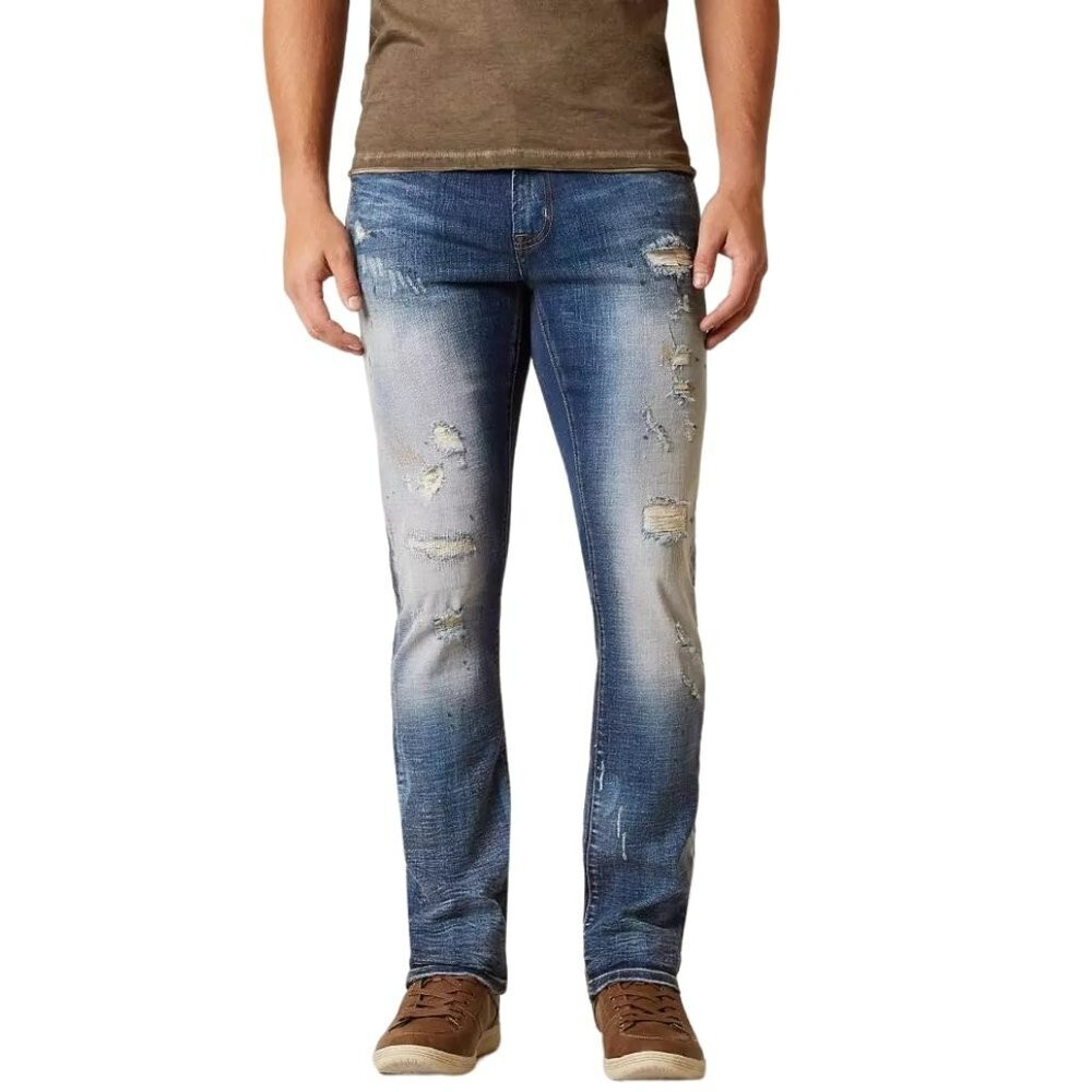 Stone Refinery The Clyde Distressed Jean 29 x 34 - Gem