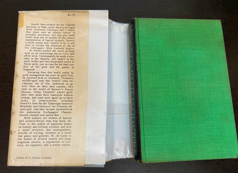 L Sprague DECAMP -- Incomplete Enchanter -- 1950 Prime Press -- SIGNED ...