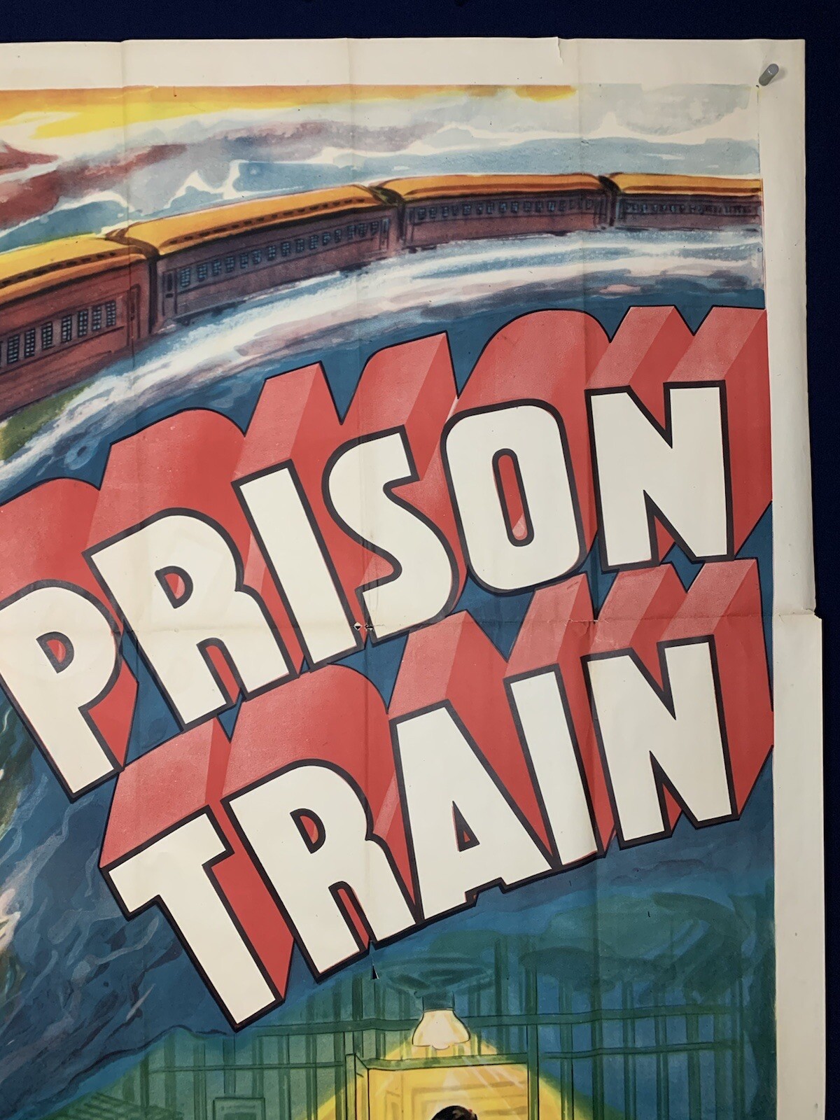 PRISON TRAIN Original Six Sheet Movie Poster 1938 (Good+) Railroad ...