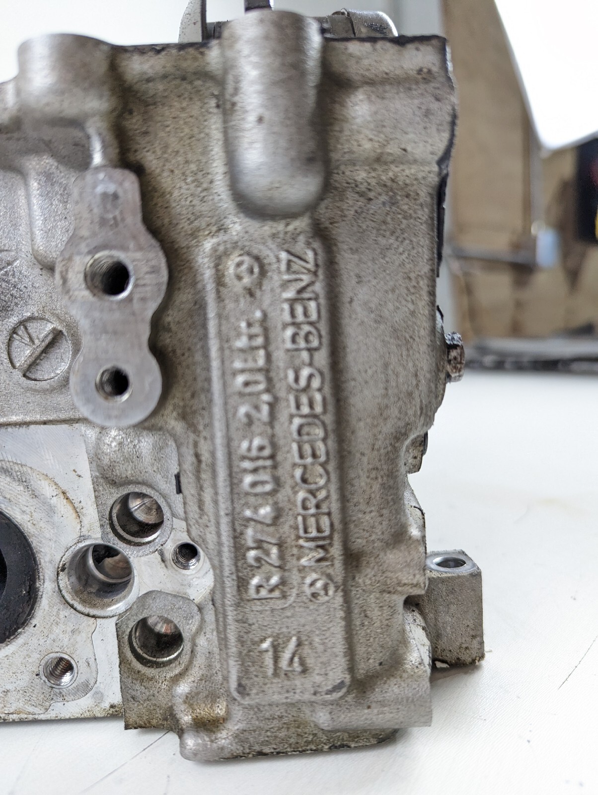 2015-2018 W205 Mercedes-Benz C300 M274 2.0L Engine Motor Cylinder Head ...