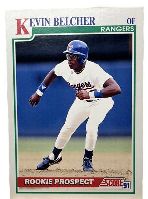 1991 Score Baseball Rookie Prospect #714 Kevin Belcher Texas Rangers | eBay