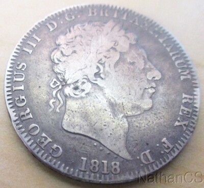 Great Britain George III 1818 Silver Crown | eBay